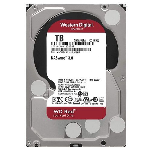 WD 1TB RED 5400RPM 64MB