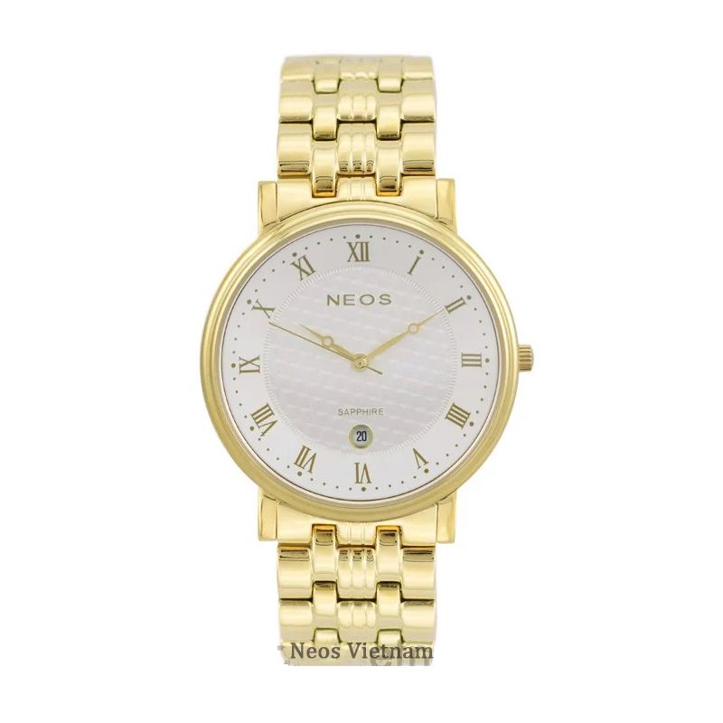 Đồng Hồ Neos N-30917M Nam Dây Thép Vàng Chính Hãng – Đồng Hồ Chính Hãng
