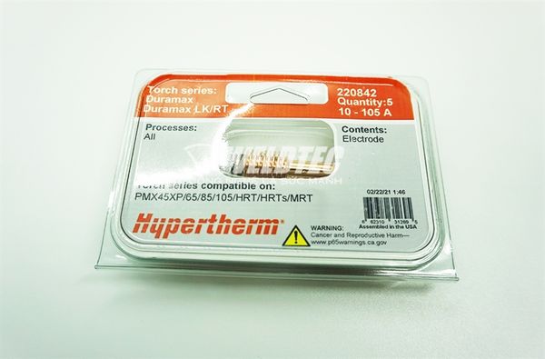 Đầu cắt plasma 220842 Hypertherm