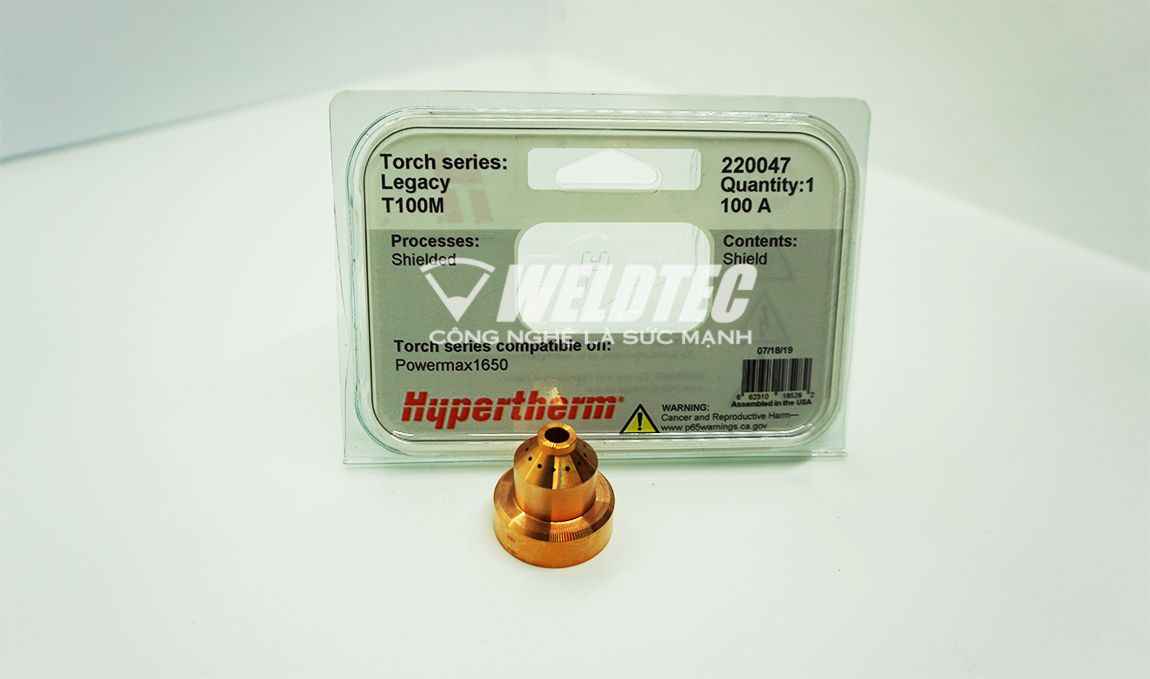 Chụp bảo vệ mỏ plasma PWX 1650 220047 Hypertherm – Phụ Kiện Hàn Cắt