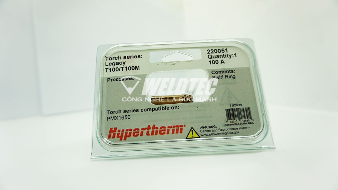 Vòng tạo lốc 220051 Hypertherm – Phụ Kiện Hàn Cắt