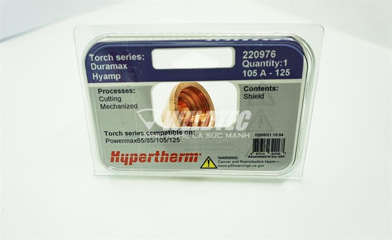 Chụp bảo vệ bép plasma 220976 Hypertherm – Phụ Kiện Hàn Cắt
