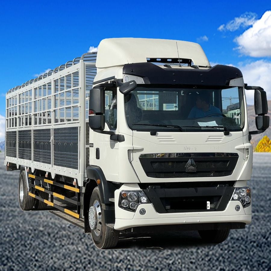 XE TẢI HOWO 2 CHÂN 8.6 TẤN THÙNG DÀI 9M9 Howo Phú Mẫn