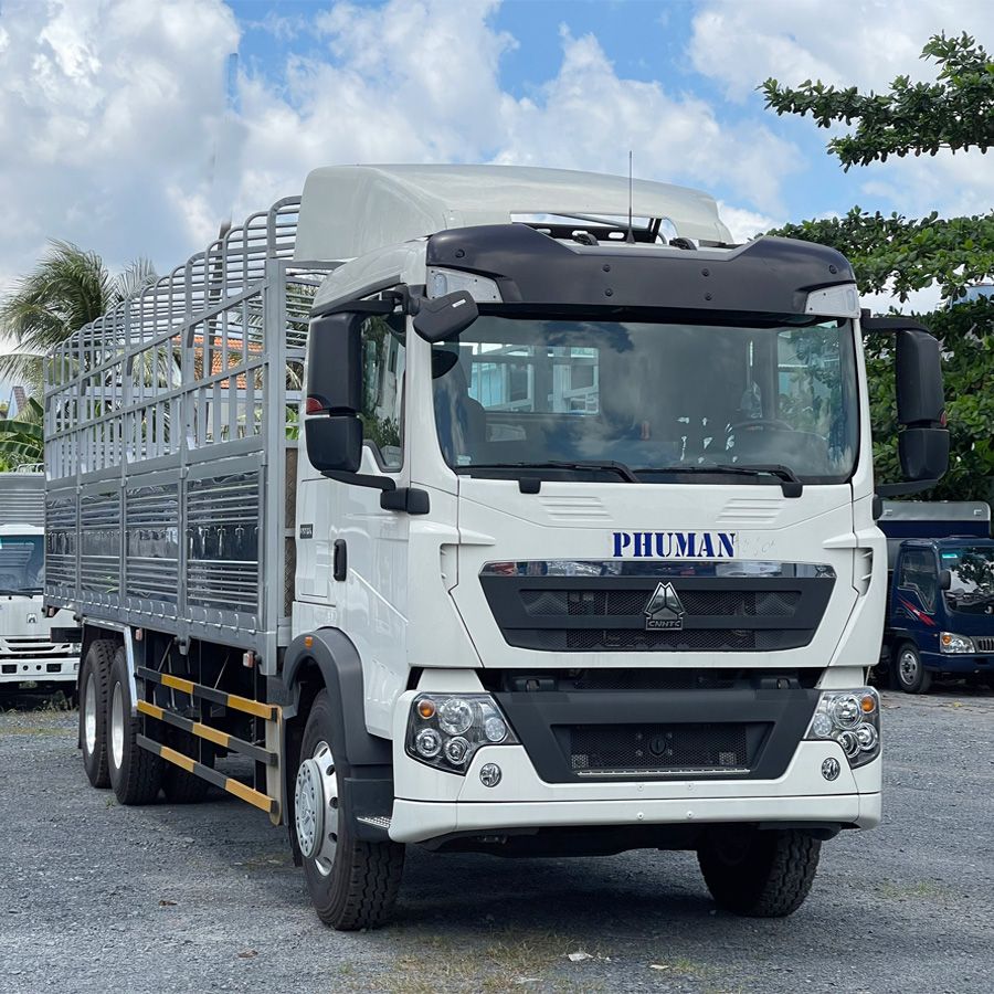 XE HOWO 3 CHÂN 6X2 - XE TẢI HOWO 15 TẤN Howo Phú Mẫn