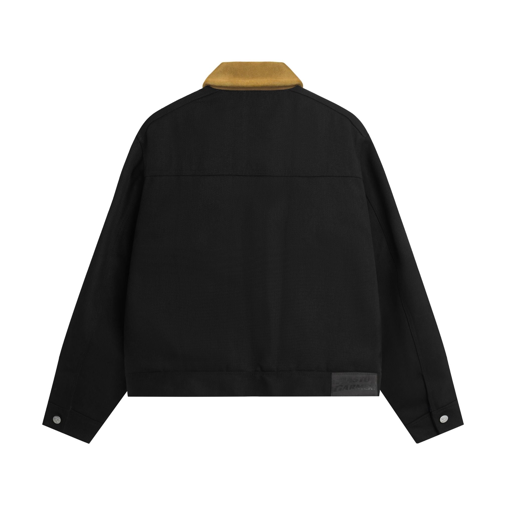 AA CANVAS TYPE JACKET FUR COLLAR // BLACK – AASTU®