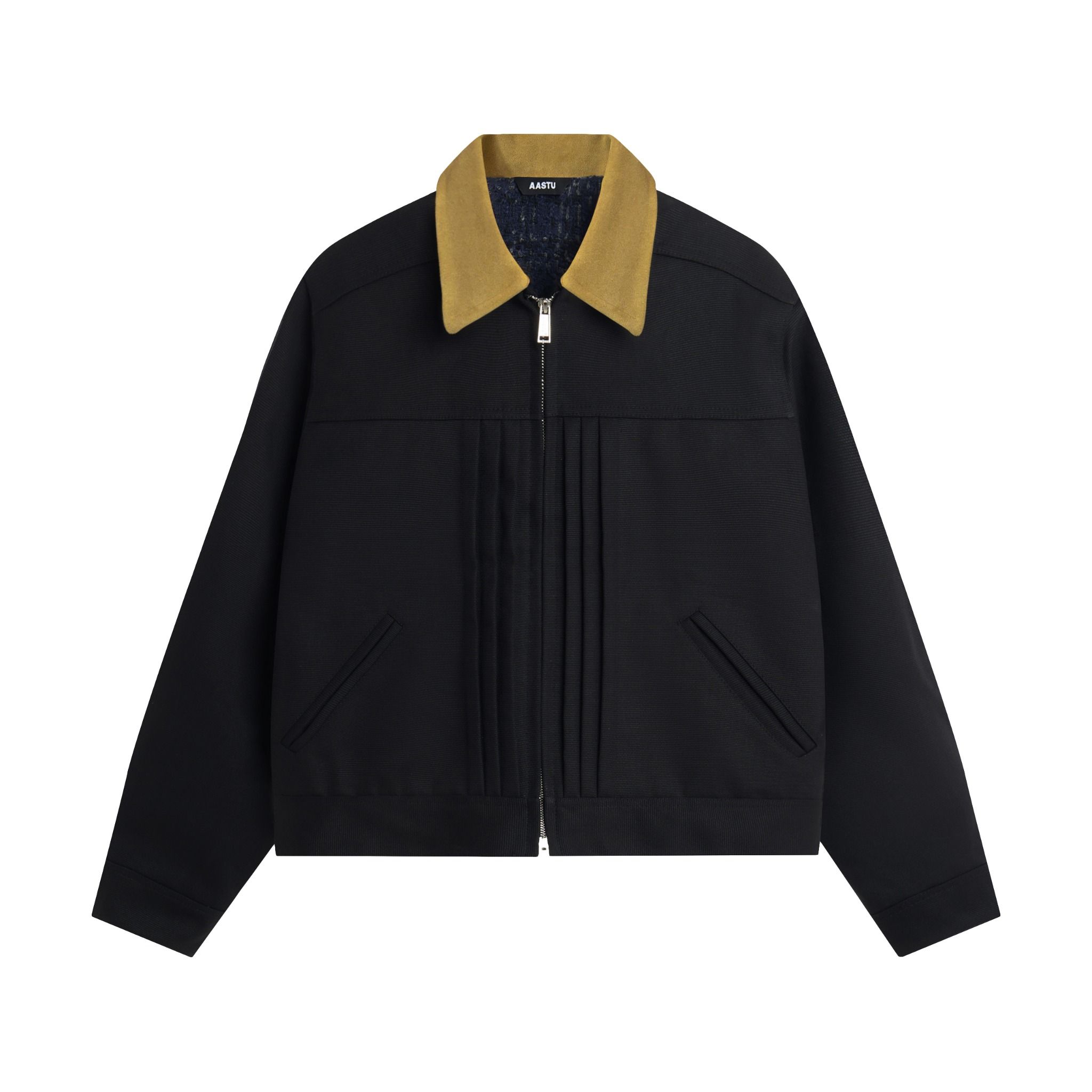 AA CANVAS TYPE JACKET FUR COLLAR // BLACK – AASTU®