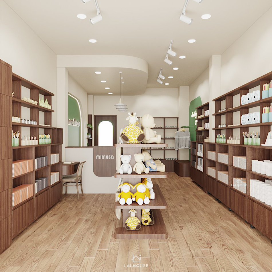 THIẾT KẾ MIMOSA STORE ĐỒNG ĐEN – LAI HOUSE