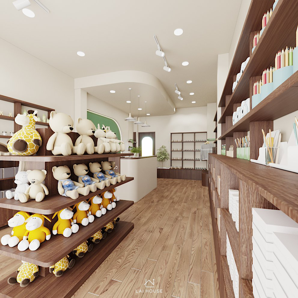 THIẾT KẾ MIMOSA STORE ĐỒNG ĐEN – LAI HOUSE