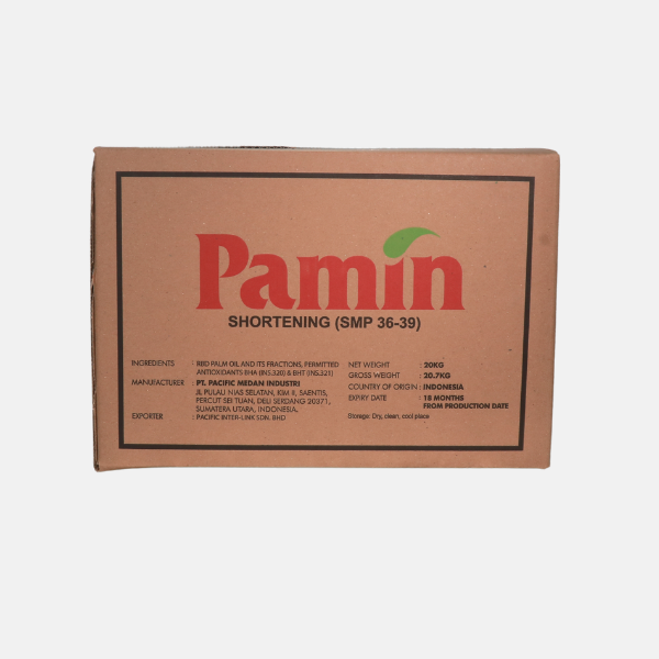 Shortening SMP 36-39 Pamin | 20kg/thùng – HOLAFOODS