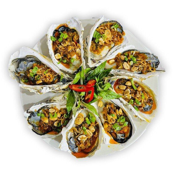 Hàu nướng mỡ hành thơm lừng hấp dẫn | Set 10 con | Chế biến sẵn