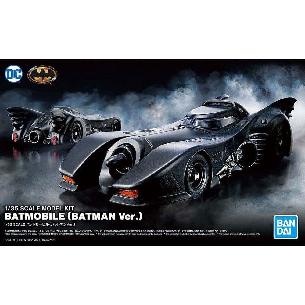 1/35 SCALE MODEL KIT BATMOBILE (BATMAN Ver.) - LIB Gunpla