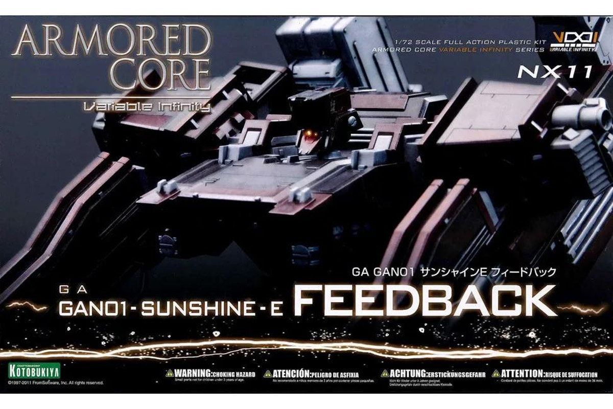 Armored Core VI Variable Infinity - 1/72 GA GAN01-SUNSHINE-E FEEDBACK ...