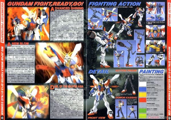 MG 1/100 GF13-017NJ2 G GUNDAM - LIB Gunpla