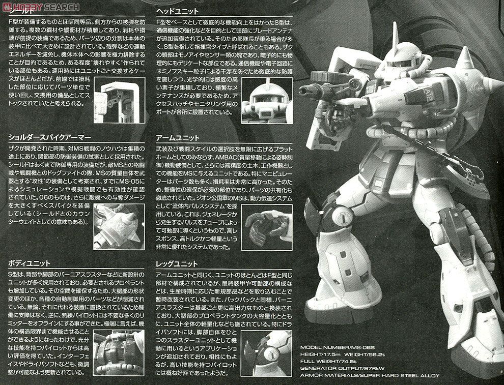 RG Zaku II - Char Aznable Custom - LIB Gunpla