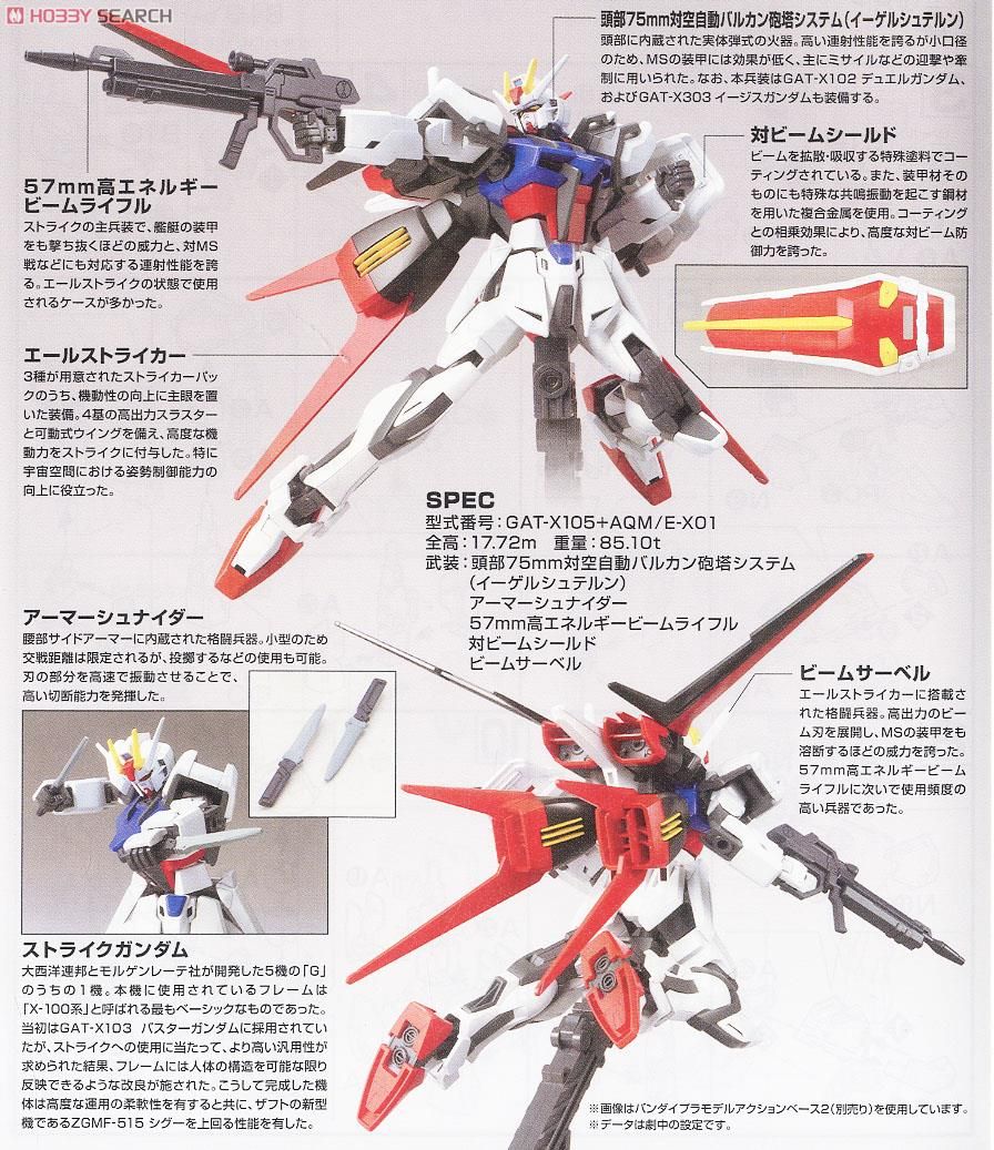 HG CE 1/144 Aile Strike Gundam - LIB Gunpla