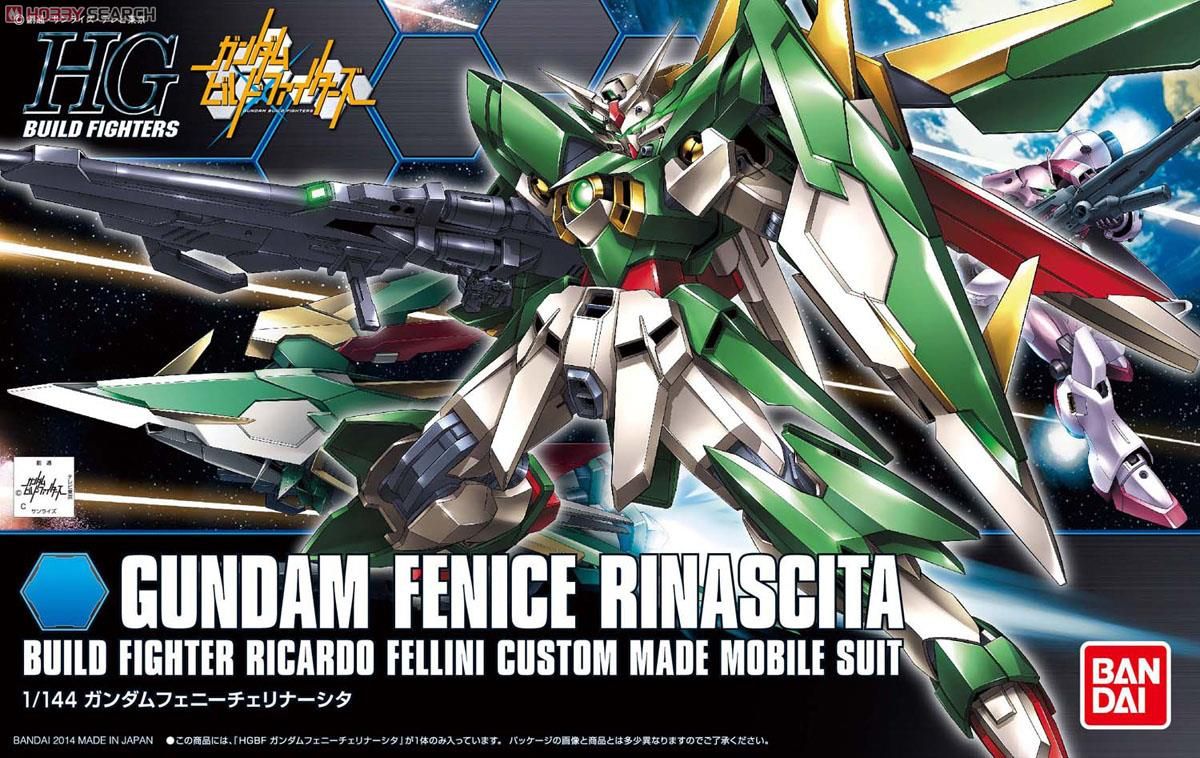 HGBF 1/144 Wing Gundam Fenice Rinascita - LIB Gunpla