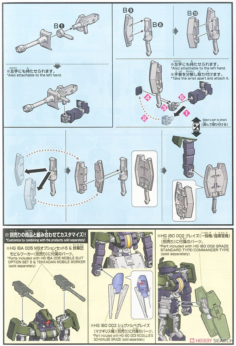 HG IBO 1/144 Gerail - LIB Gunpla