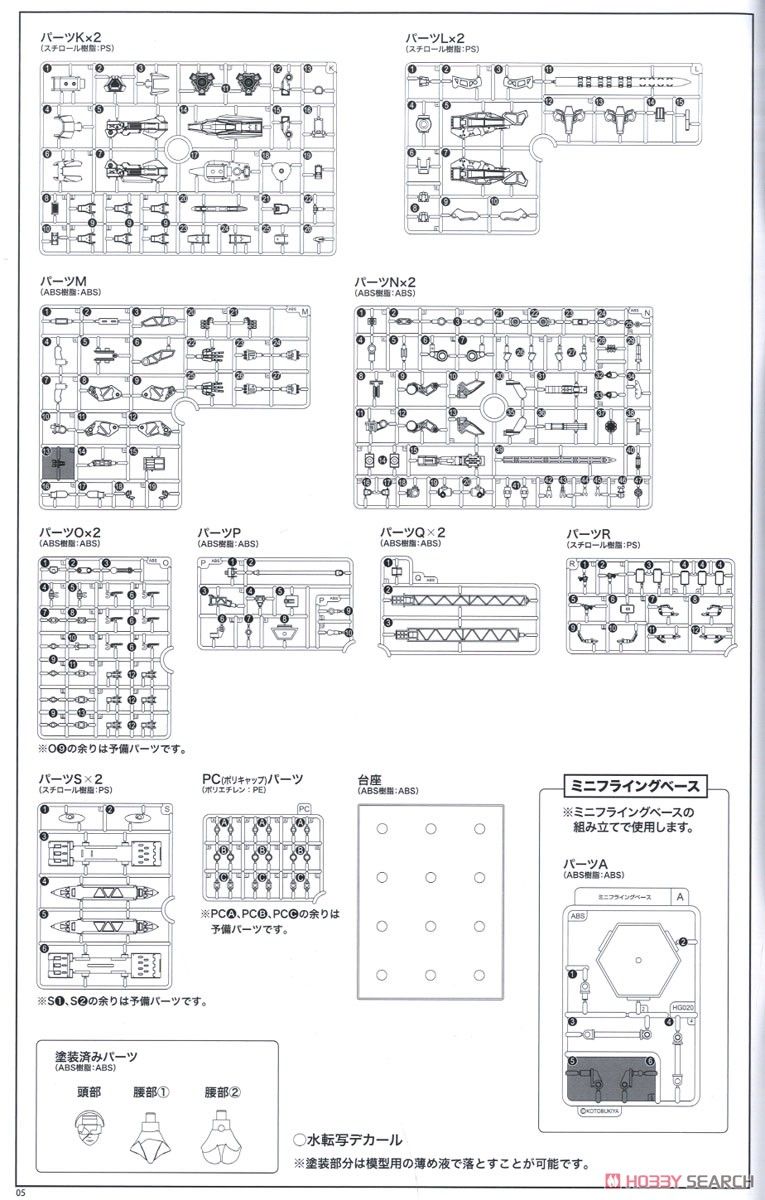 SQUARE ENIX Nier Automata Flight Unit Ho229 Type B & 2B - LIB Gunpla