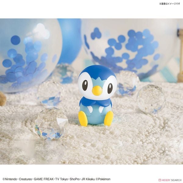 Pokemon PLAMO COLLECTION QUICK!! 06 PIPLUP - LIB Gunpla