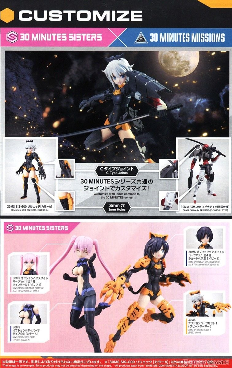 30MS Rishetta - Color A - LIB Gunpla