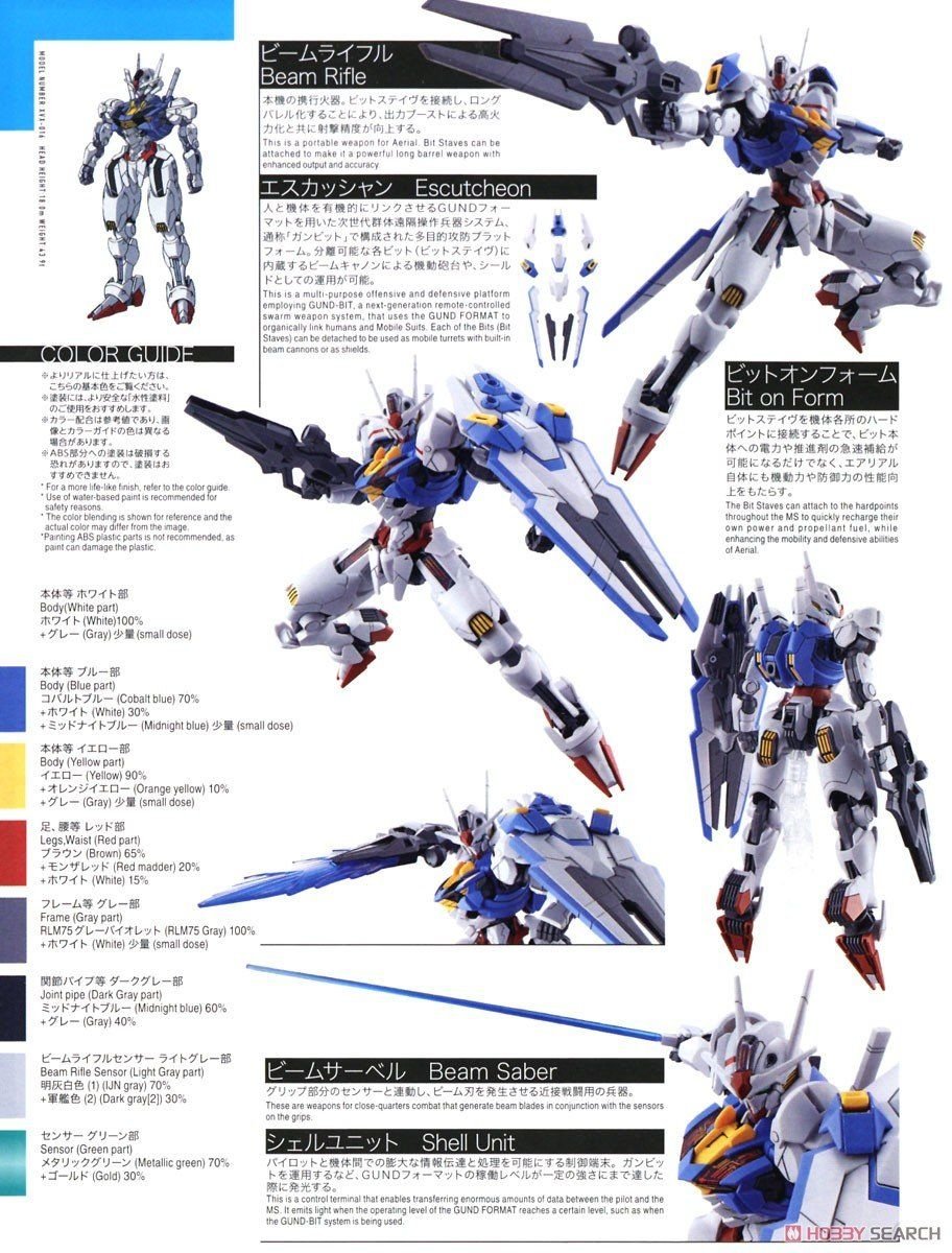 HG WFM 1/144 Gundam Aerial - LIB Gunpla