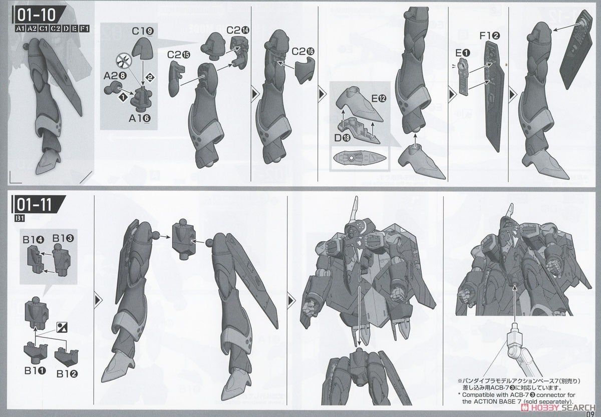 HG 1/100 Macross Plus YF-21 - LIB Gunpla