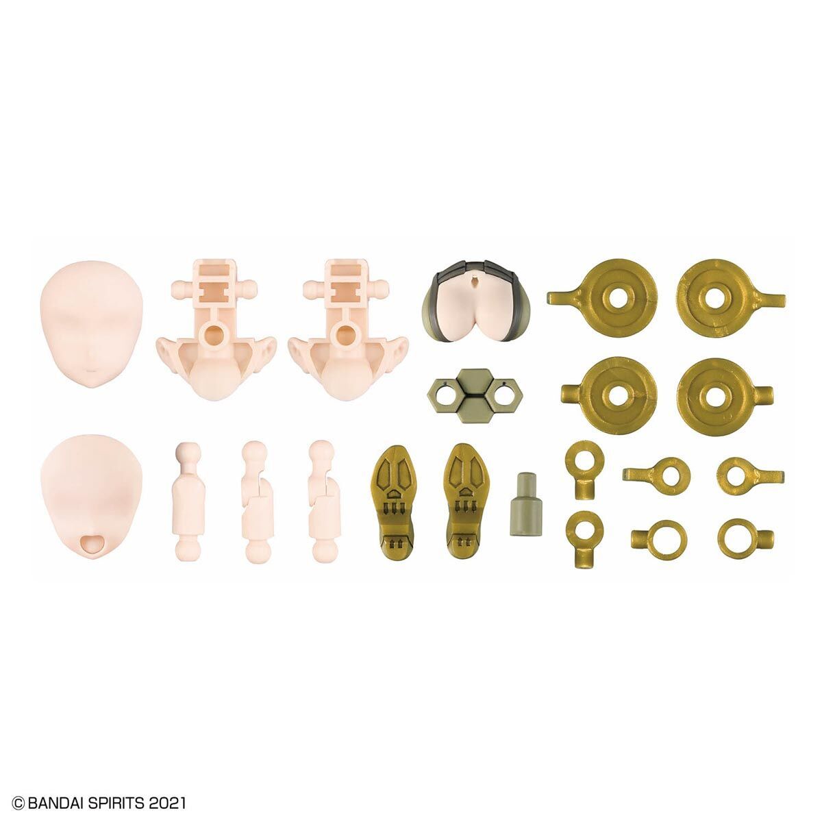 30MS OPTION PARTS SET 13 - TACTICAL COSTUME - COLOR B - LIB Gunpla