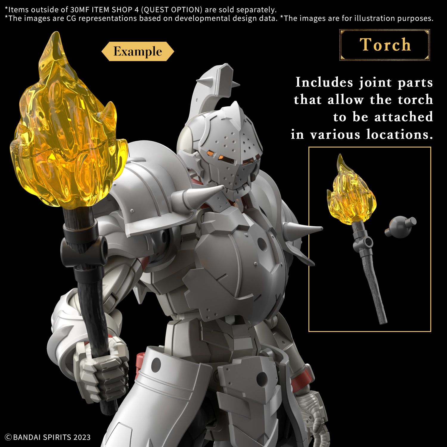 30MF Item Shop 4 - Quest Option - LIB Gunpla