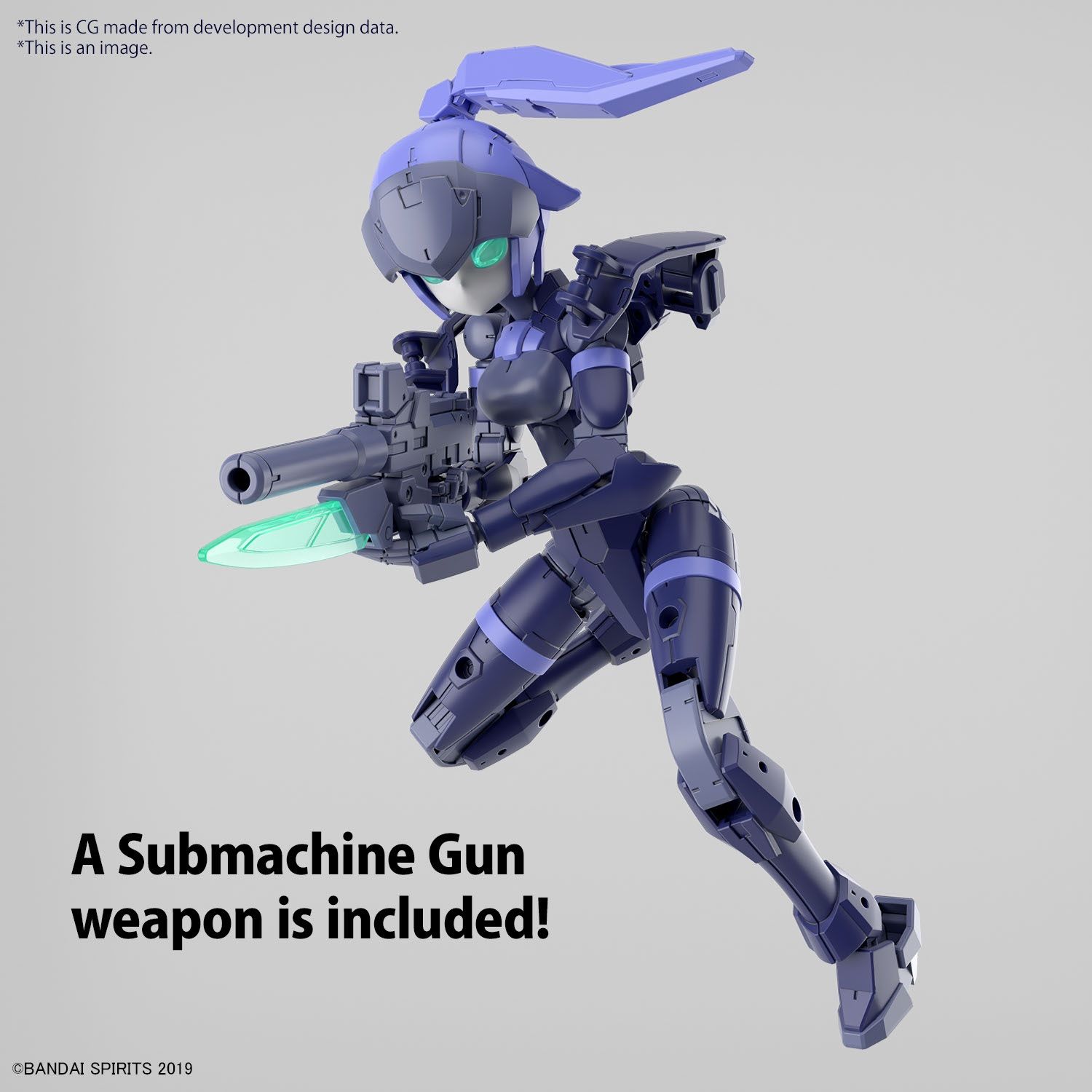 [Pre-order] - 2024 tháng 01 - 30MM 1/144 EXM-H15B ACERBY - TYPE-B - LIB Gunpla