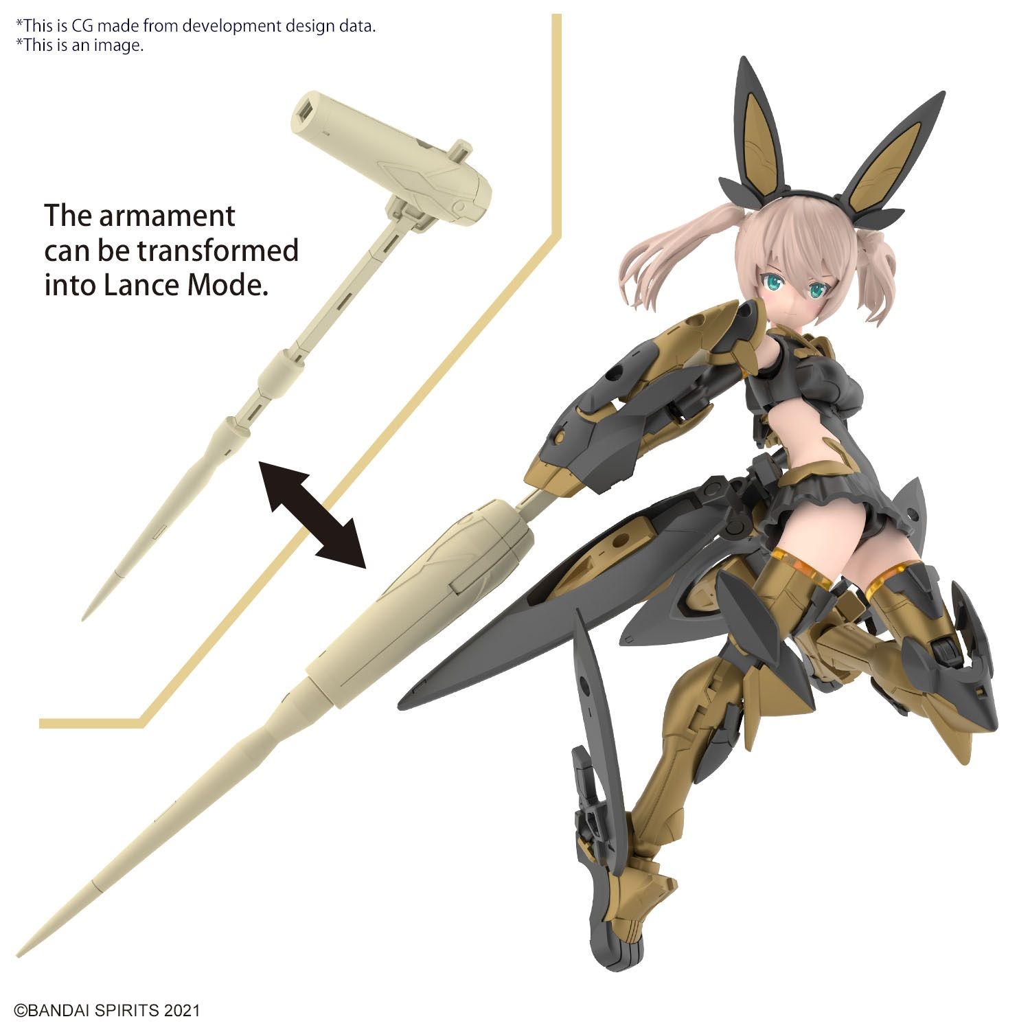 30MS SIS-Tc20g Tukirna Diearth - Innocente Form - LIB Gunpla