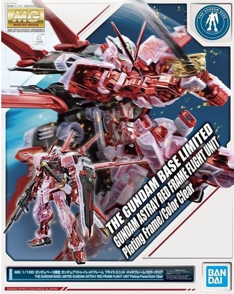 MG 1/100 Gundam Astray Red Frame Flight Plating Frame / Color Clear ...
