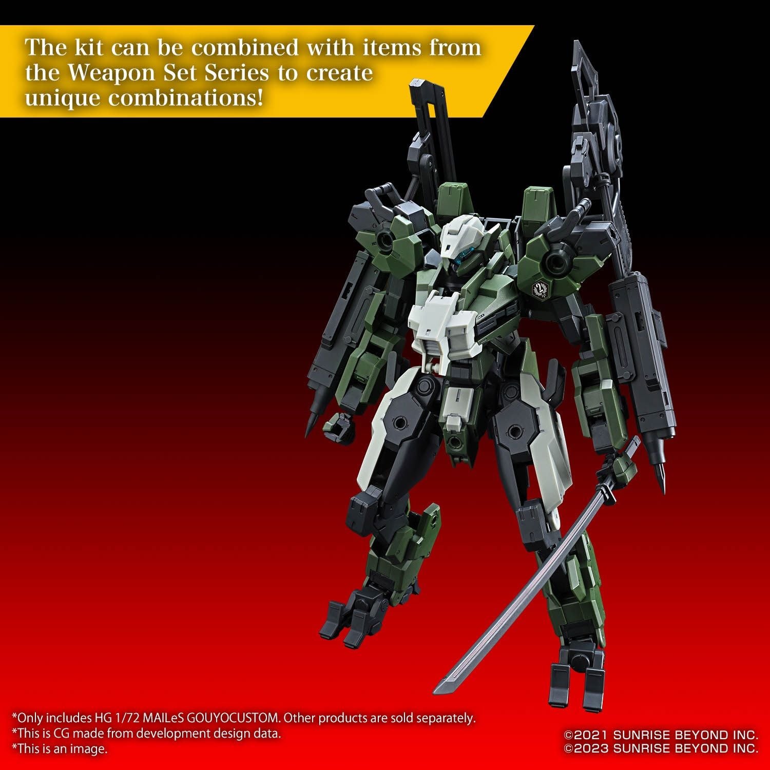 [Pre-order / Đặt trước] HG 1/72 GOUYO CUSTOM - LIB Gunpla