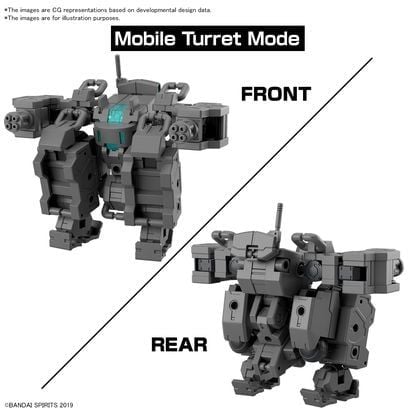 30MM 1/144 Extended Armament Vehicle - SMART TRANSFORMABLE MACHINE Ver ...