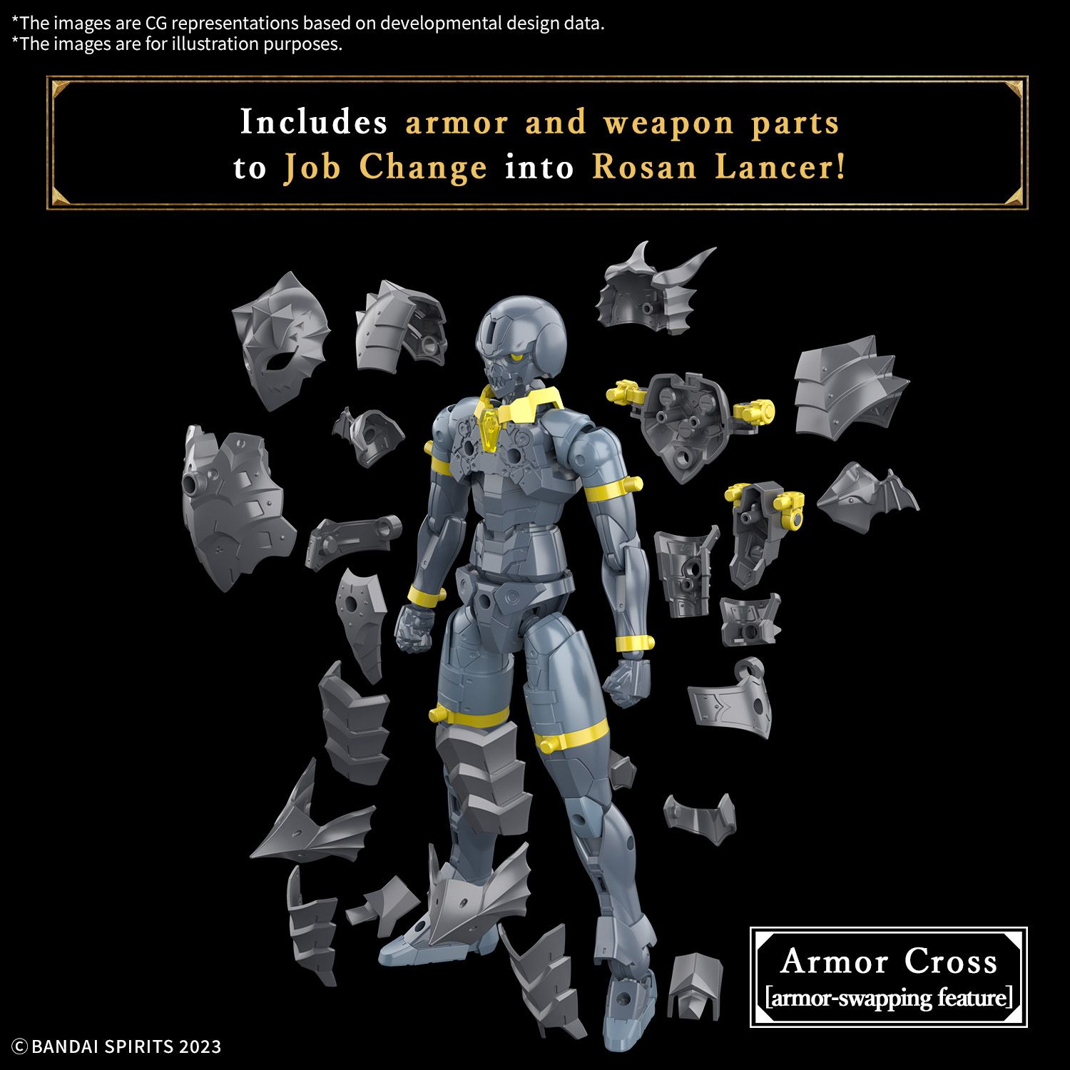 30MF Rosan Lancer - LIB Gunpla