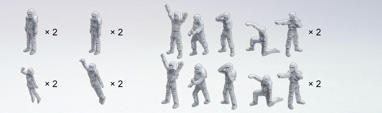 BUILDERS PARTS HD 1/144 MS FIGURE 01 - LIB Gunpla