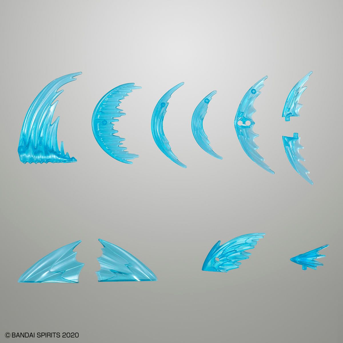 30MM Phụ Kiện Customize Effect - Slash - Blue - LIB Gunpla