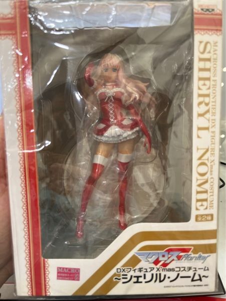 Figure Banpresto Macross Frontier DX Xmas Costume Sheryl Nome - LIB Gunpla