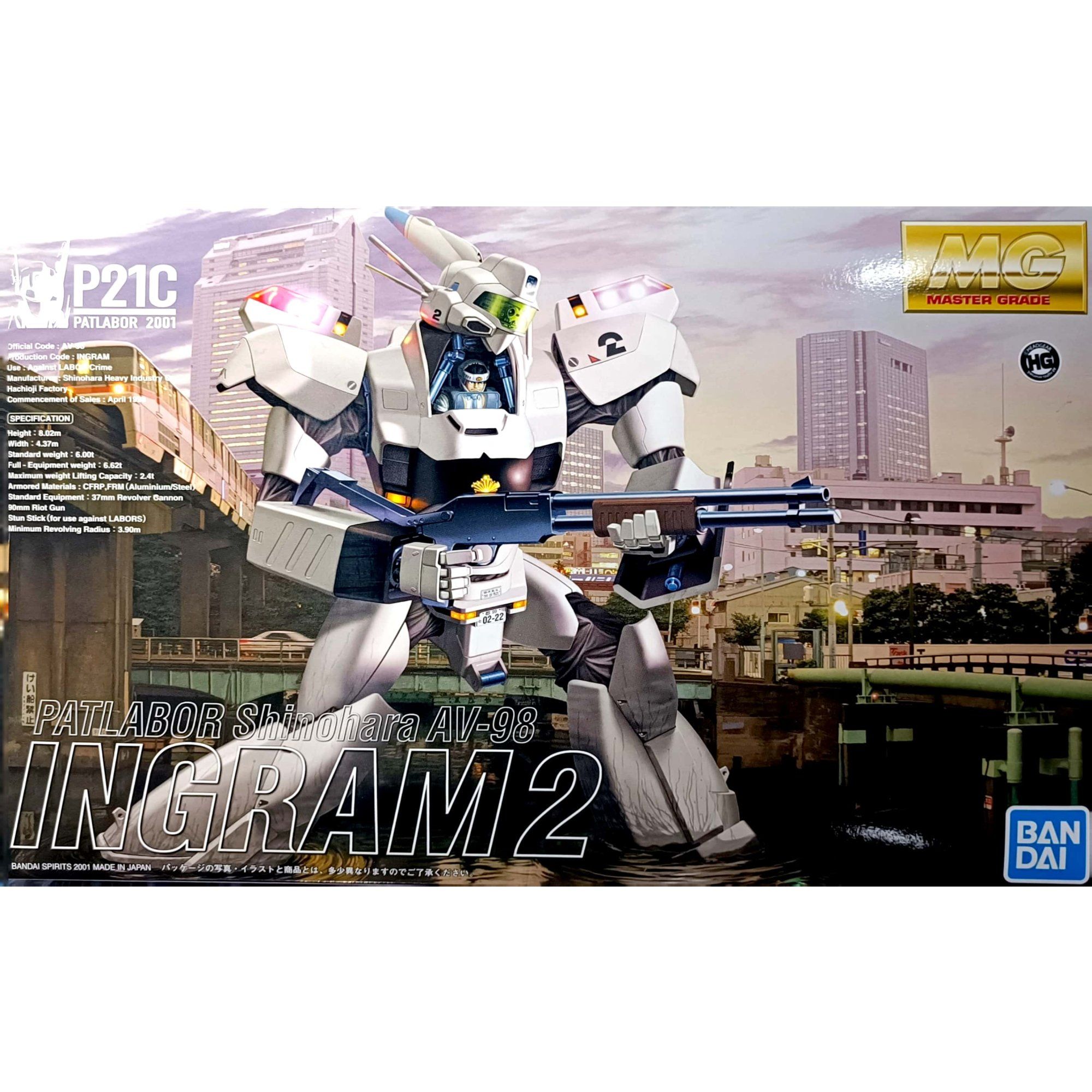 MG 1/100 Patlabor Ingram 2 – LIB Gunpla