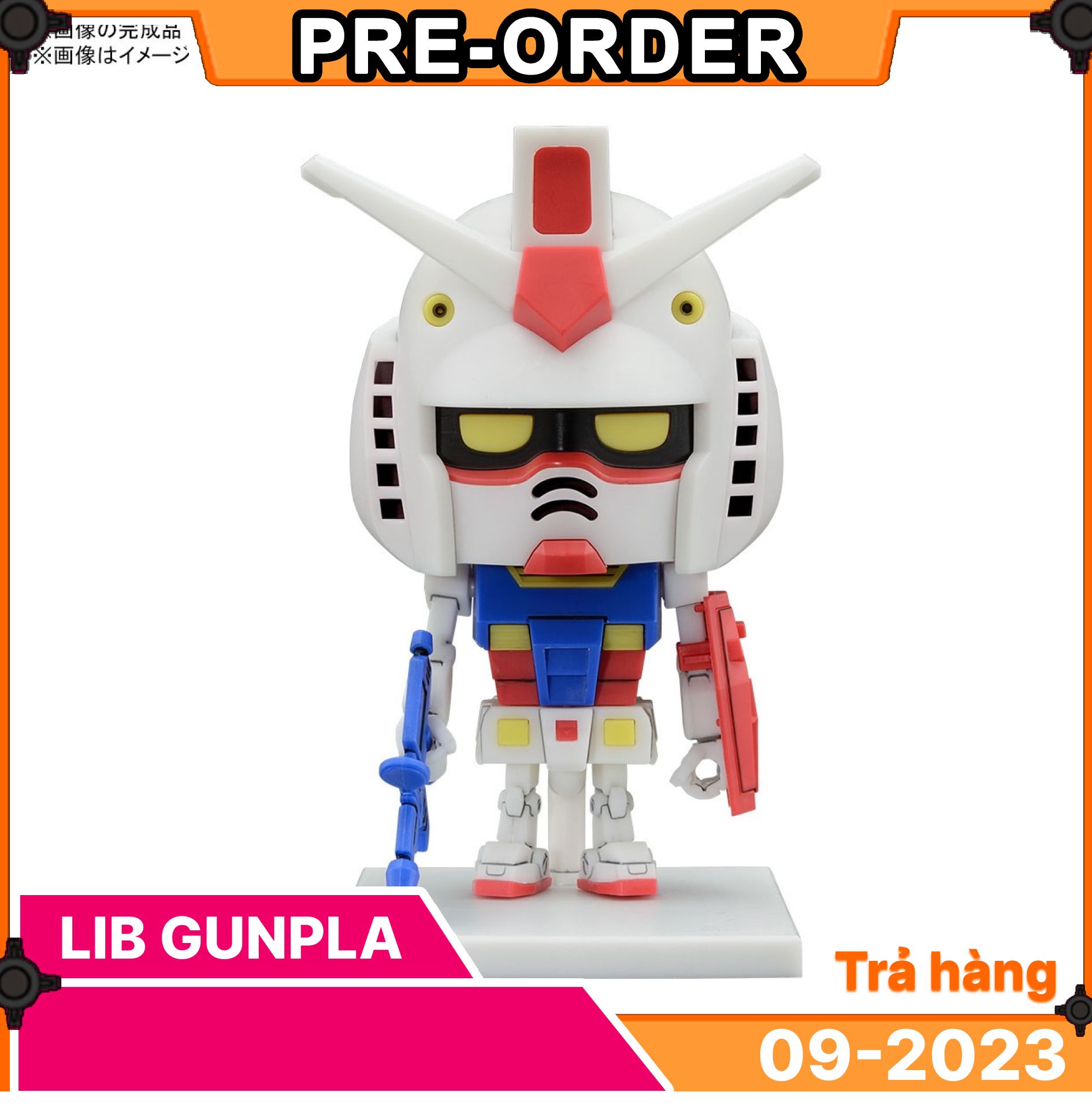 [Pre-order] 2023 09 - 1/1 Gunpla-Kun DX Set - LIB Gunpla
