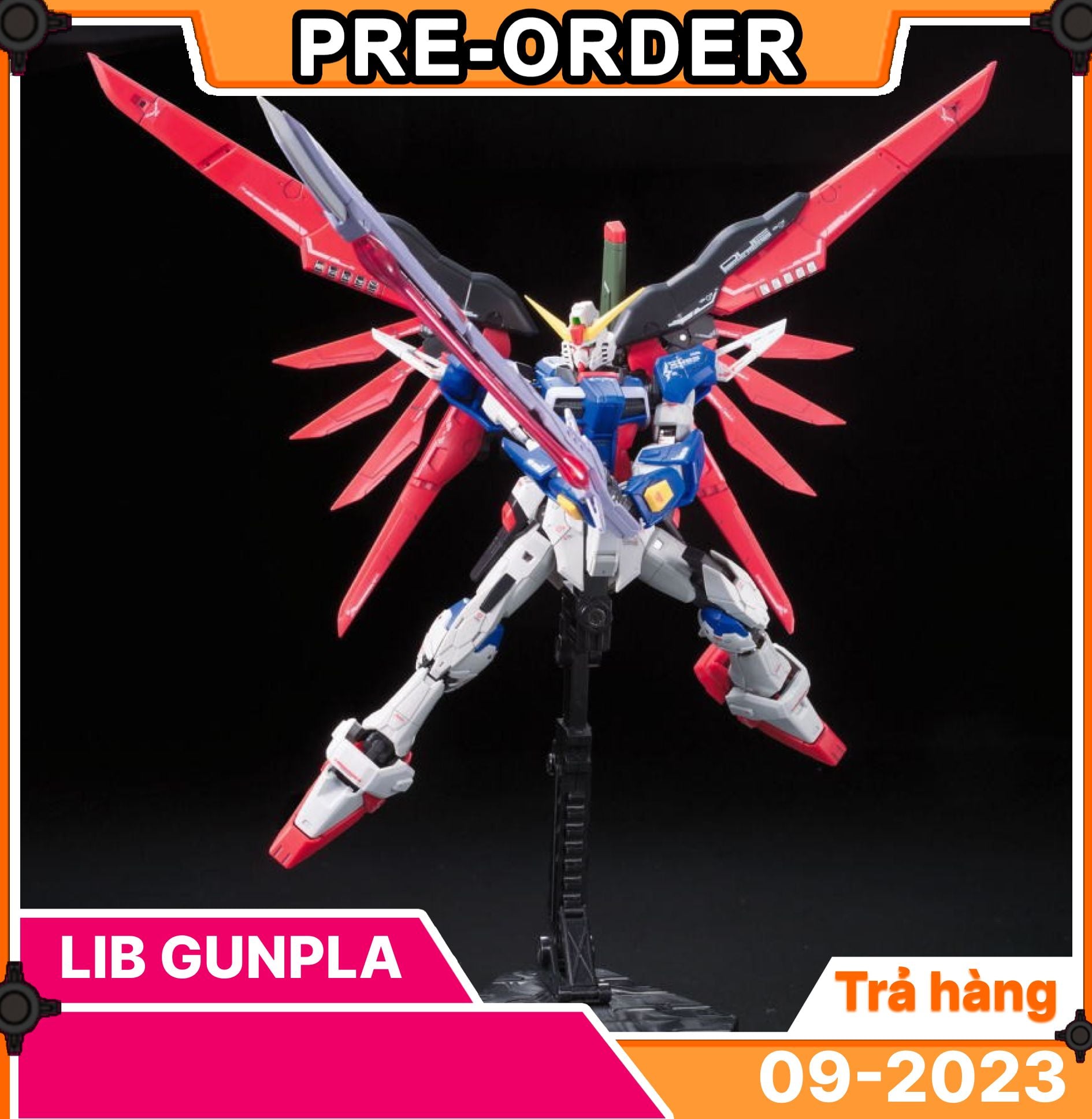 [Pre-order] RG 1/144 DESTINY GUNDAM - 2023 09 - Giá Order: 520k - LIB ...