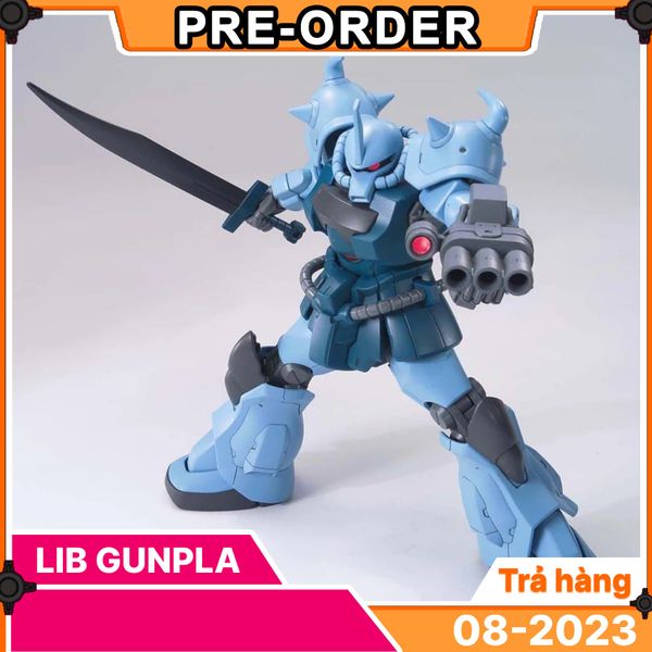 [Pre-order] 2023 08 - 1/144 HGUC GOUF CUSTOM - Giá Order: 330k - LIB Gunpla