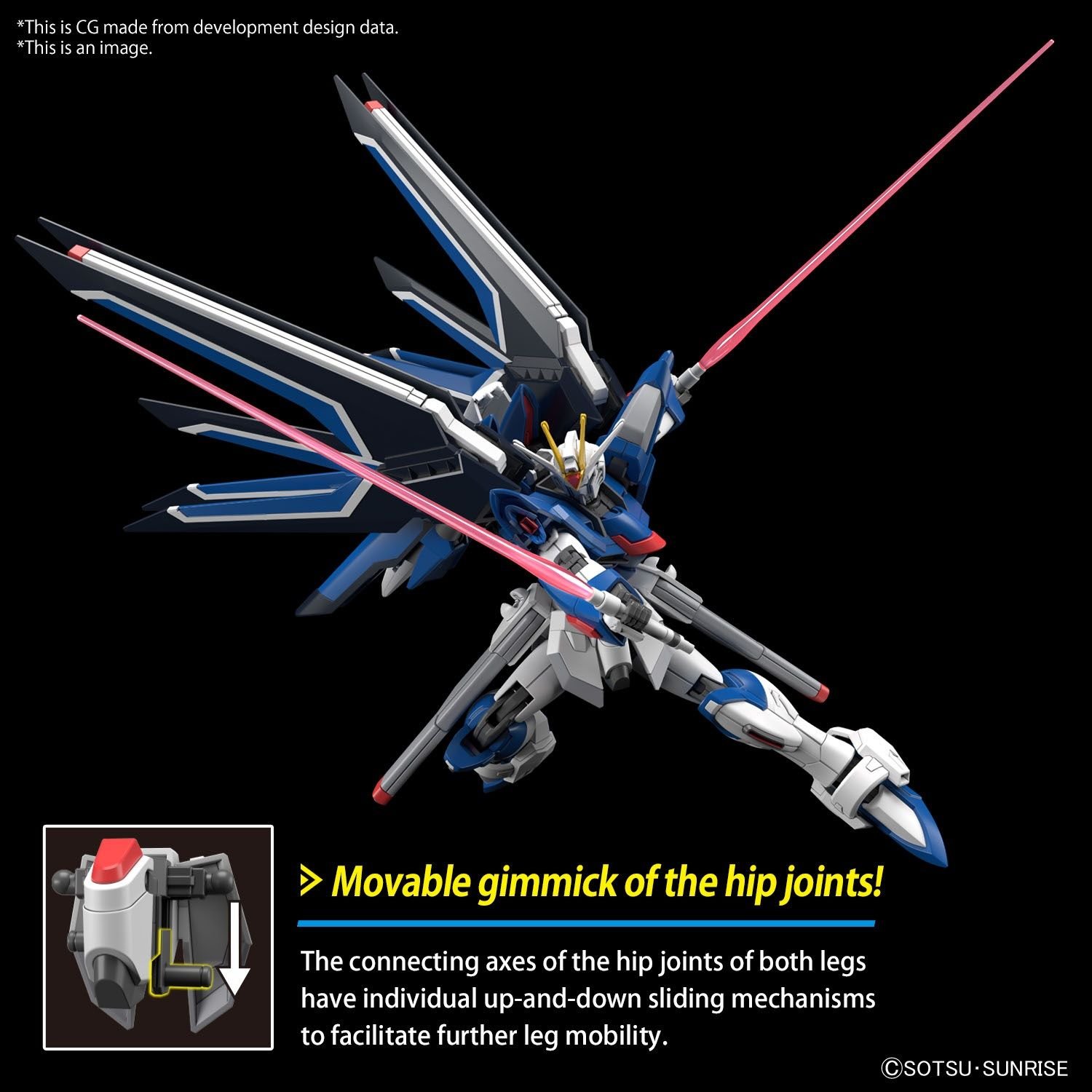 HG CE 1/144 RISING FREEDOM GUNDAM - LIB Gunpla