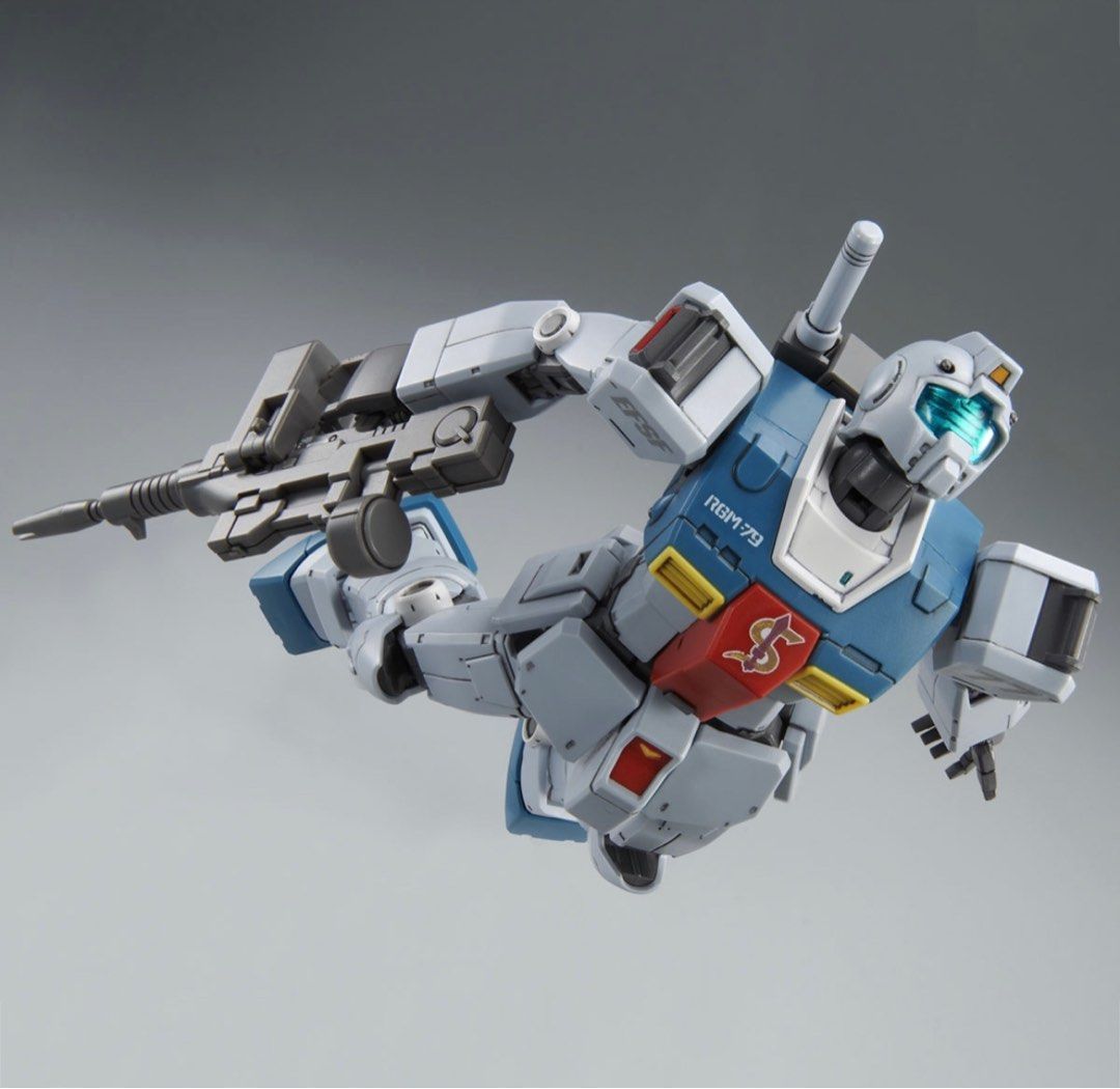 HG GTO RGM-79 GM - Sleggar - LIB Gunpla