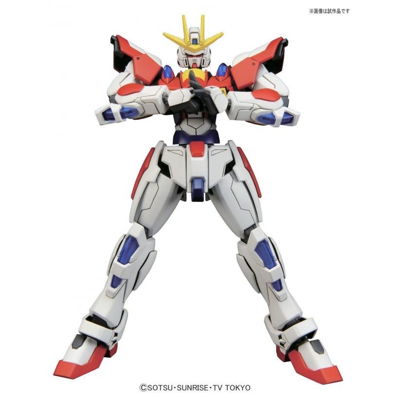 HG BF 1/144 BUILD BURNING GUNDAM - LIB Gunpla