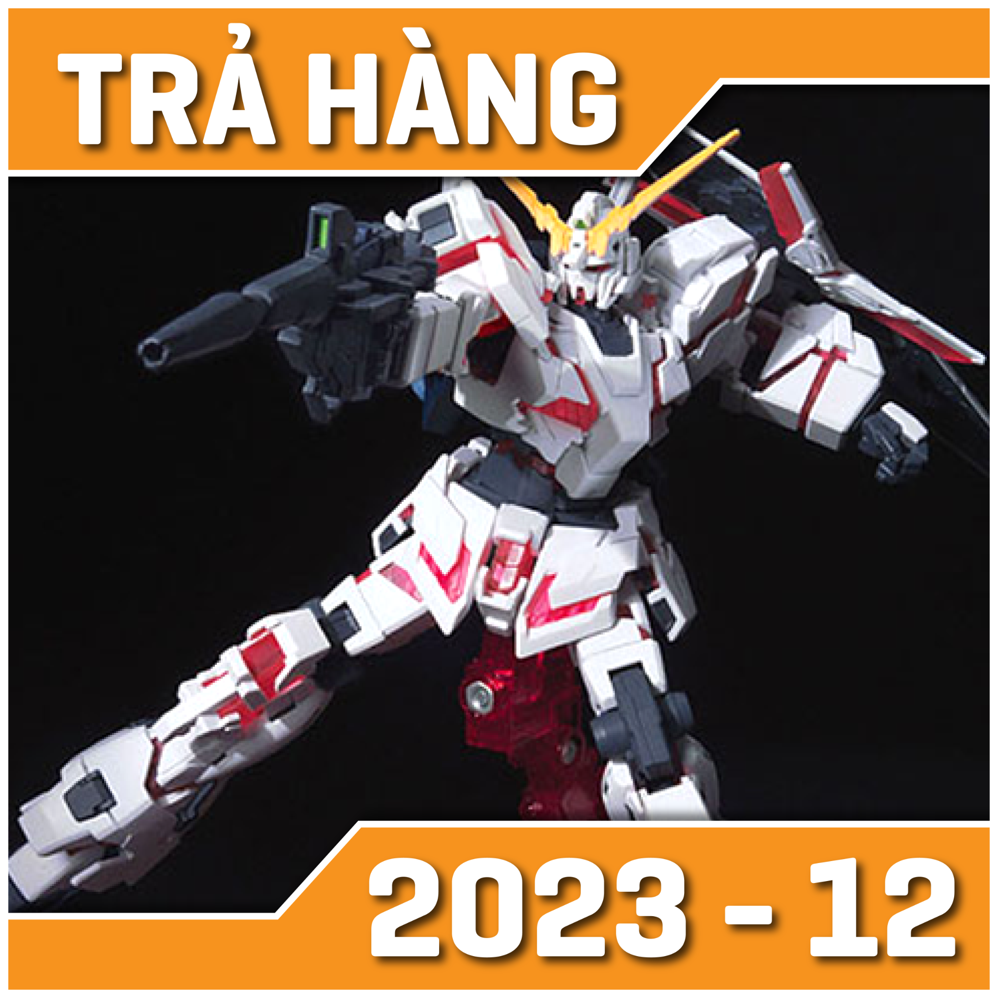 Trả hàng PO - 1/144 HGUC RX-0 UNICORN GUNDAM (DESTROY MODE) - 2023 12 - LIB Gunpla