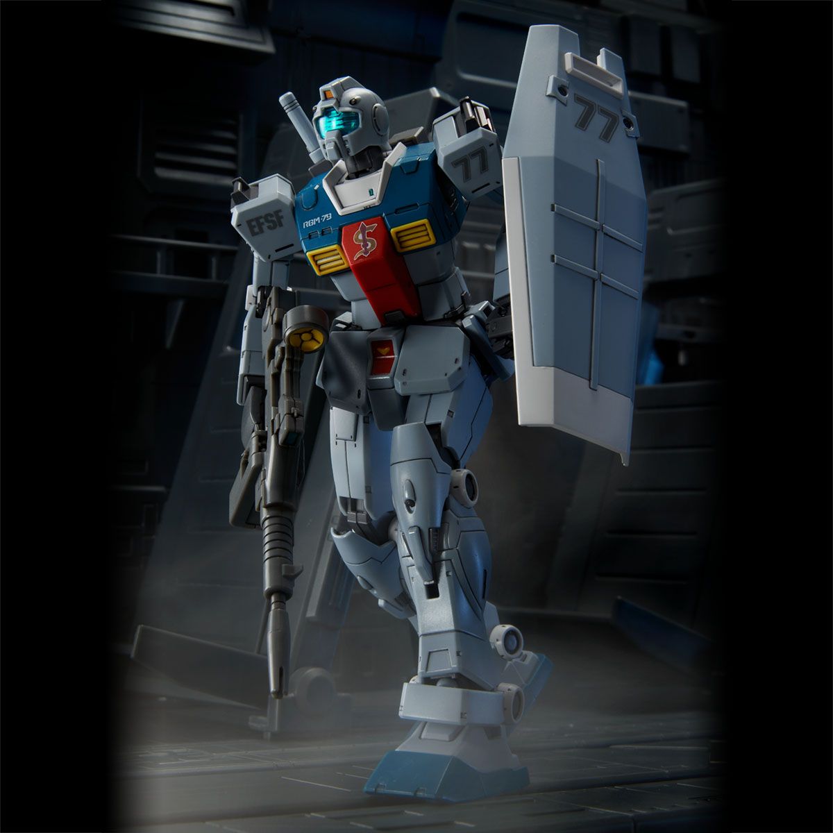 HG GTO RGM-79 GM - Sleggar - LIB Gunpla