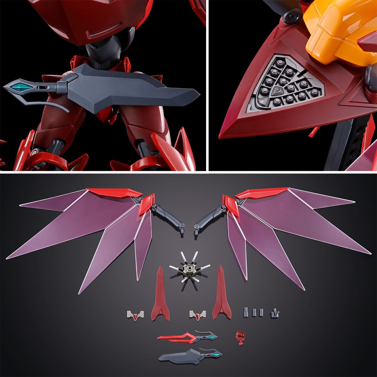 HG 1/35 Code Geass Guren Type 08 Elements Seiten - LIB Gunpla