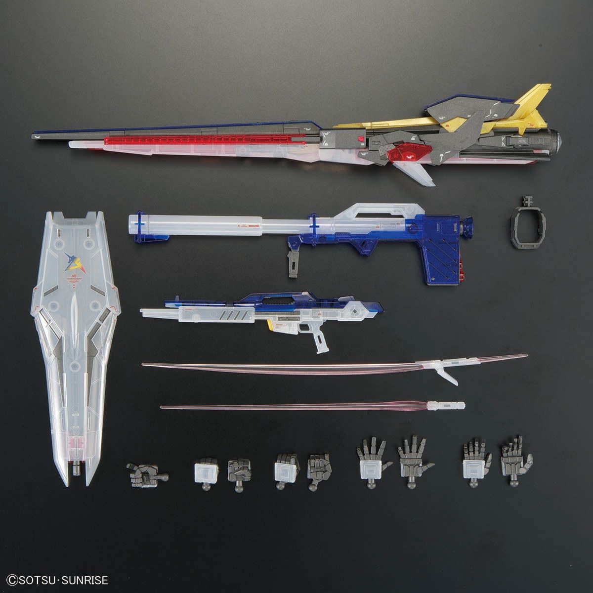 RG 1/144 RX-93ff Nu Gundam Side-F - Clear Color - LIB Gunpla