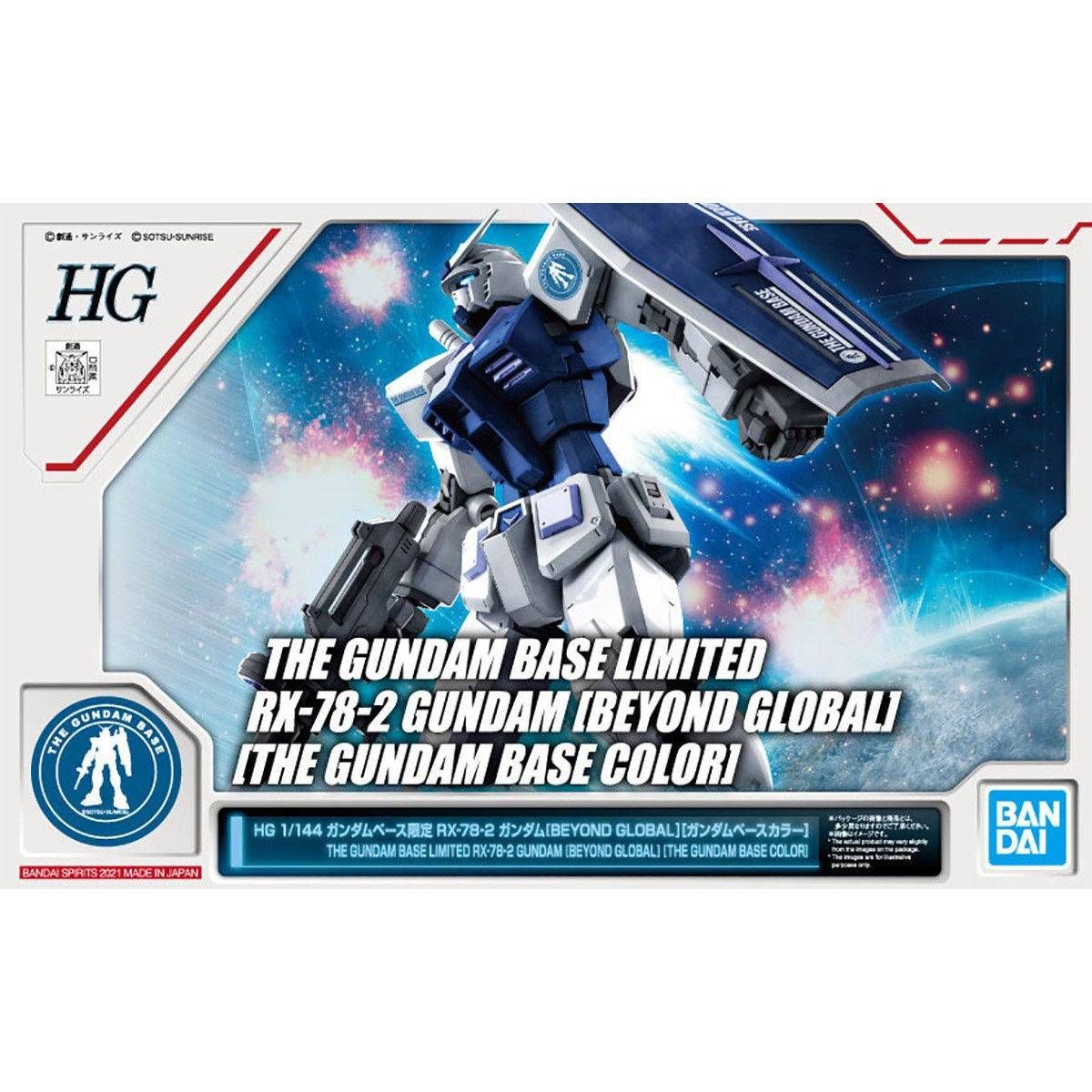 HGUC 1/144 RX-78-2 Gundam Beyond Global - The Gundam Base Color - LIB Gunpla