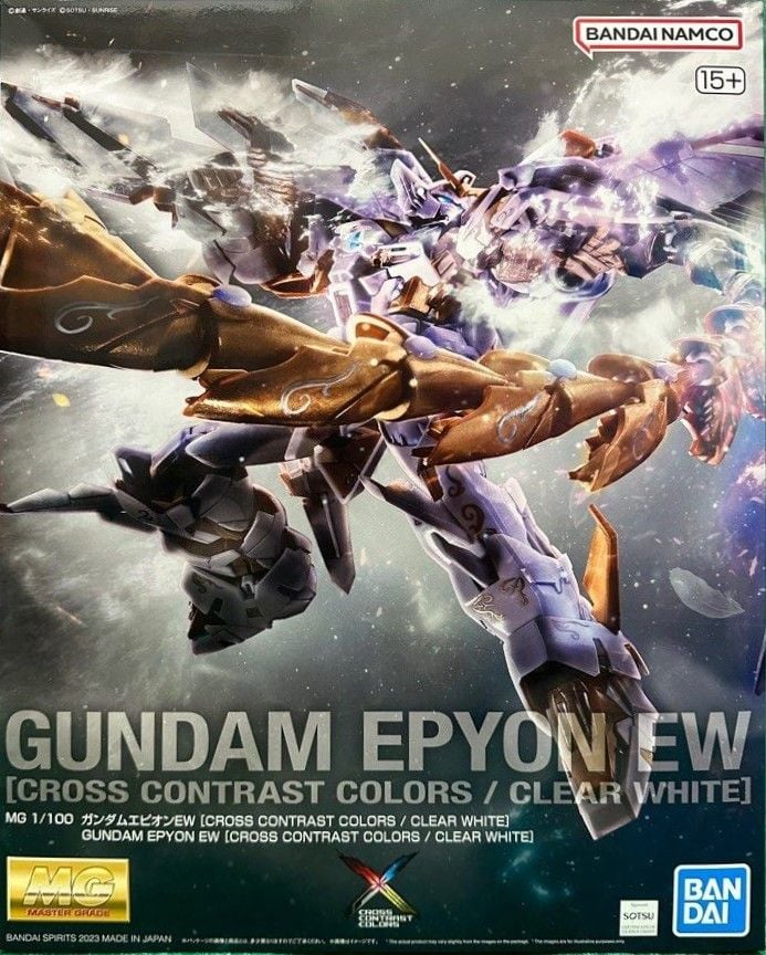 MG 1/100 Gundam Epyon EW - Cross Contrast Color / Clear White - LIB Gunpla
